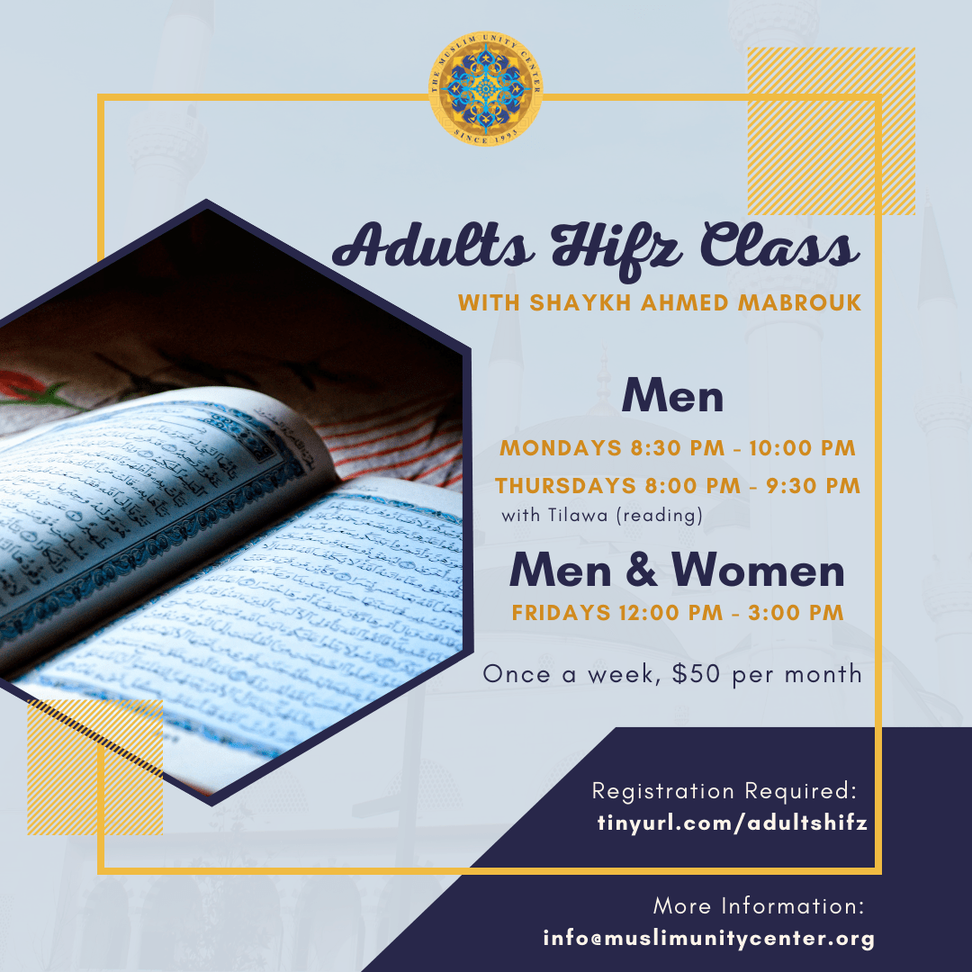 Quran Programs - Muslim Unity Center