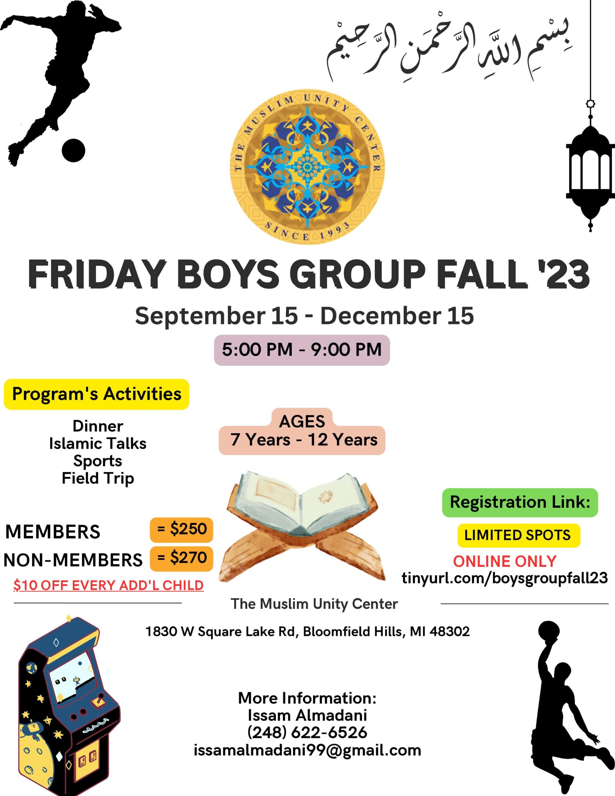 Youth Programs – Muslim Unity Center